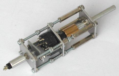 AUDIO1 COMM rotary switch assy - view 1